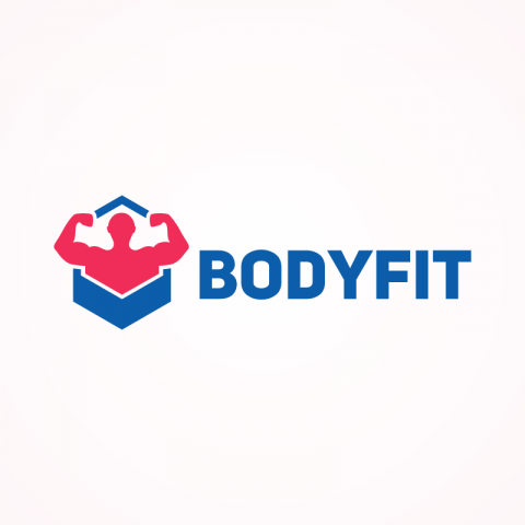 BodyFit Fitness Logo Template | Bobcares Logo Designs Services