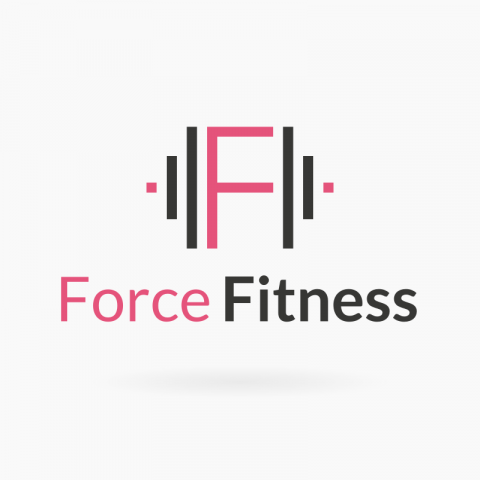 Force Fitness Logo Template | Bobcares Logo Designs Services