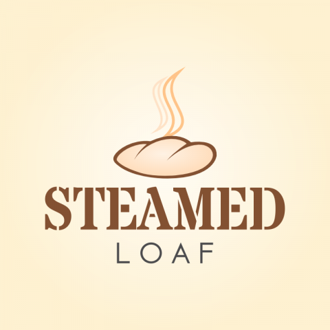 Steamed Loaf Restaurant Logo Template | Bobcares Logo Designs Services