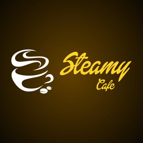Steamy Cafe Restaurant Logo Template | Bobcares Logo Designs Services